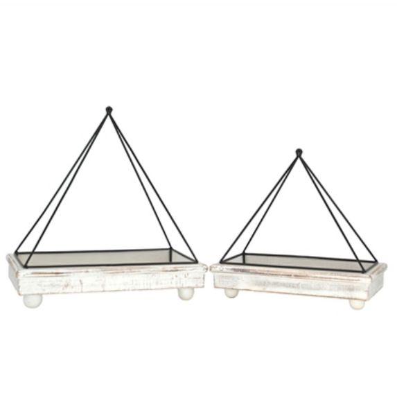 Black and White Pyramid Trays – Manchester | Real Deals